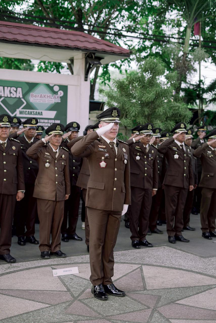 Kejaksaan Tinggi Kalimantan Selatan Gelar Upacara Peringatan HBA ke-64 ...